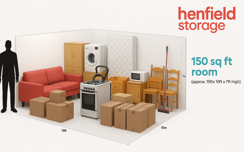 10x15 Storage Unit Guide - Dimensions, Uses, & Pricing - HenfieldStorage